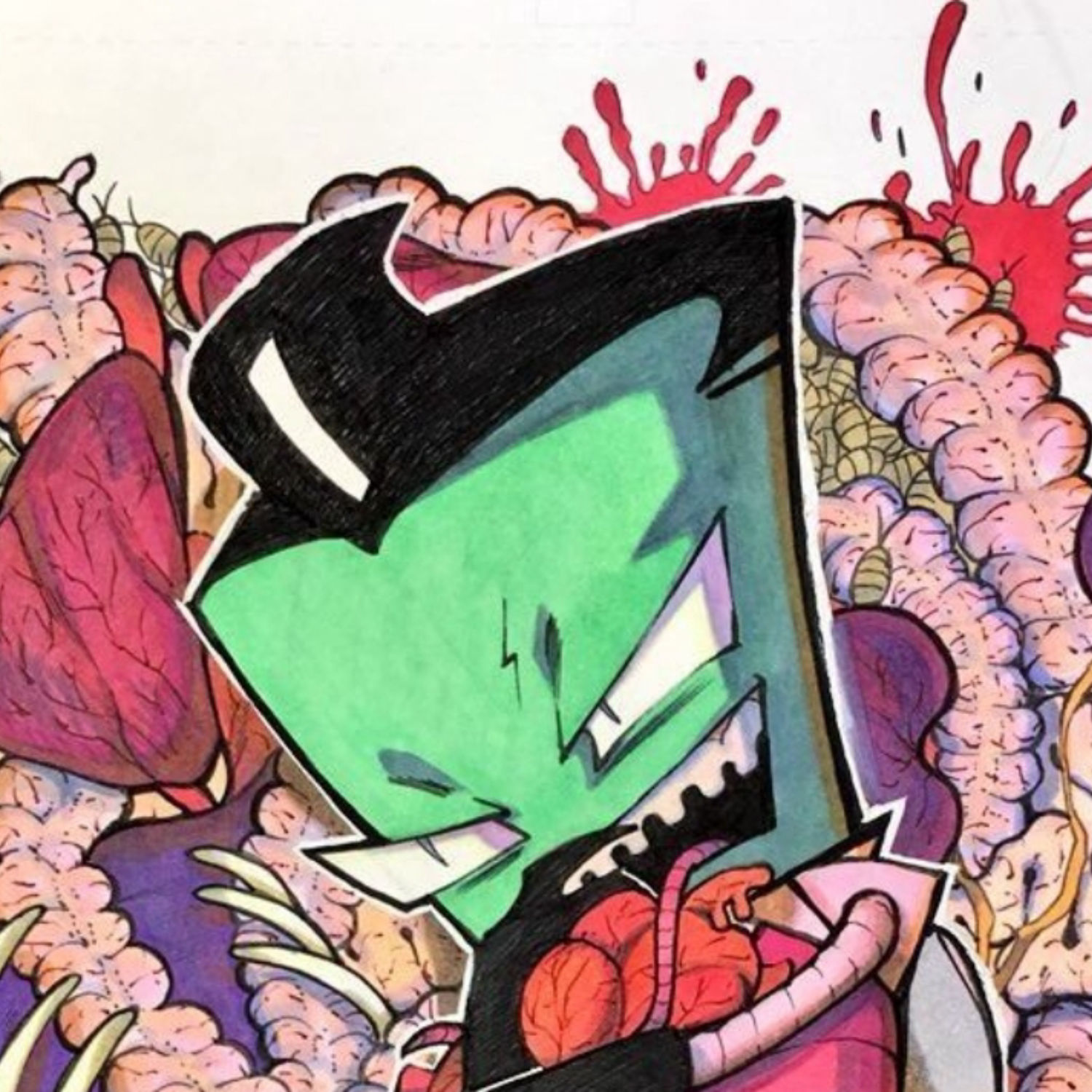 Invader_ZIM - GoreSee - Death is Watching over You