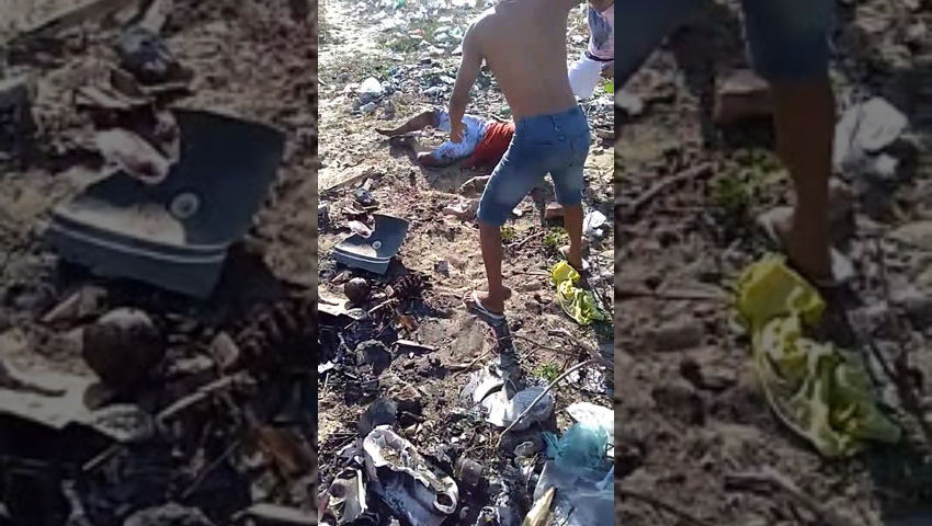 Bro got brutally ganged. lol - GoreSee - Death is Watching over You