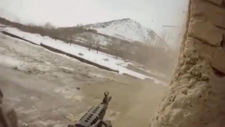 US soldier's body cam footage during Afghanistan Winter - GoreSee ...