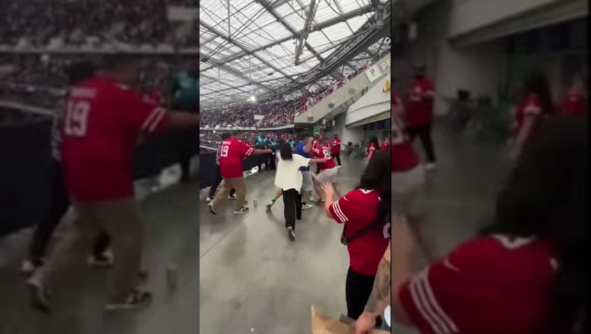 Football fans fight - GoreSee - Death is Watching over You