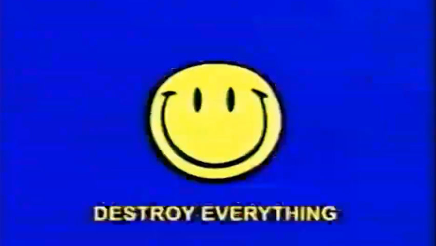 Smiley Archive - Destroy Everything - GoreSee - Death is Watching over You